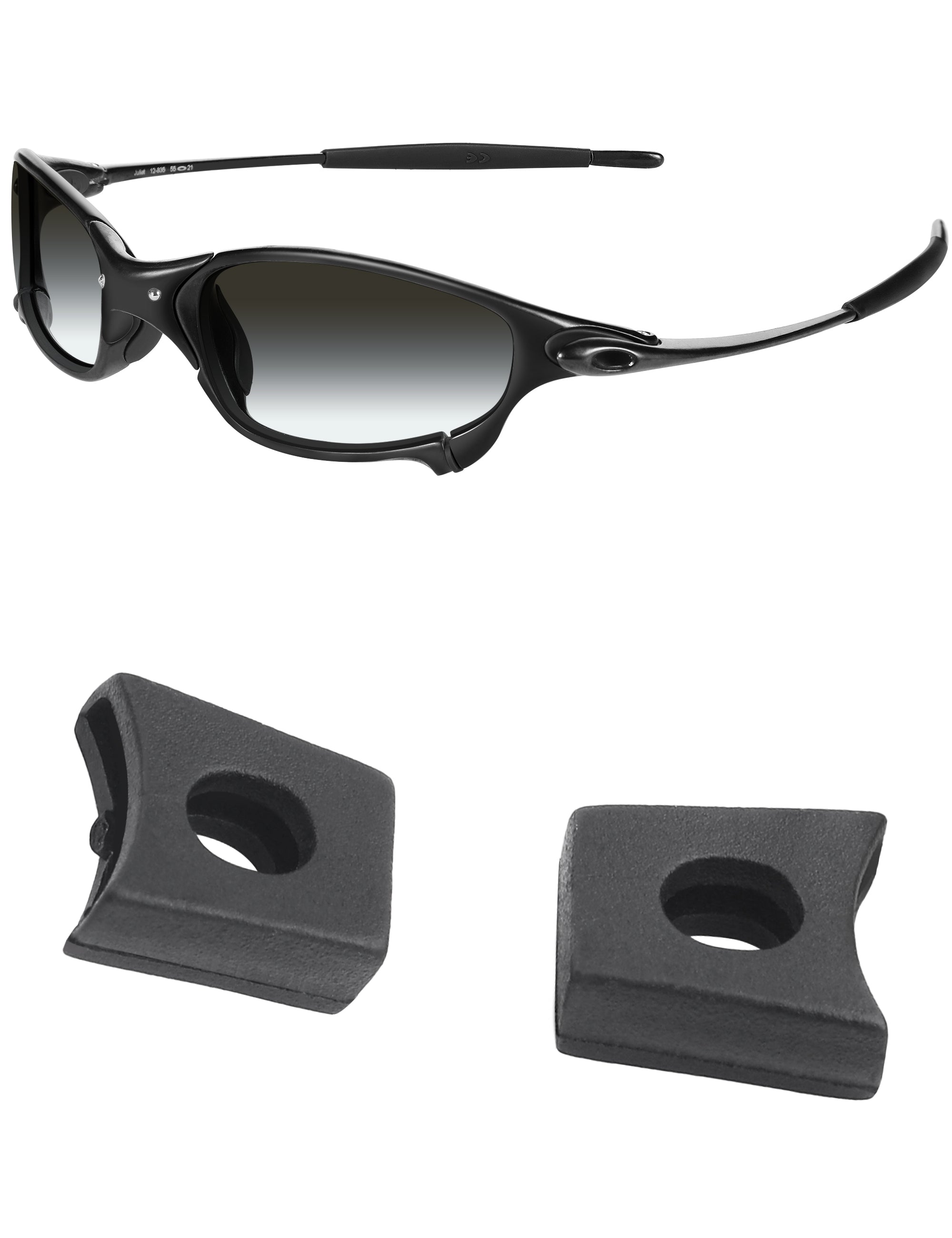 MRYOK Replacement Nose Bridge Flex Couplers for Oakley X MetalXX ...