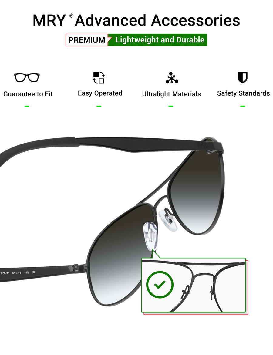 MRYOK Replacement Nose Pads for Ray-Ban RB3698M 53mm Sunglasses – MRY ...