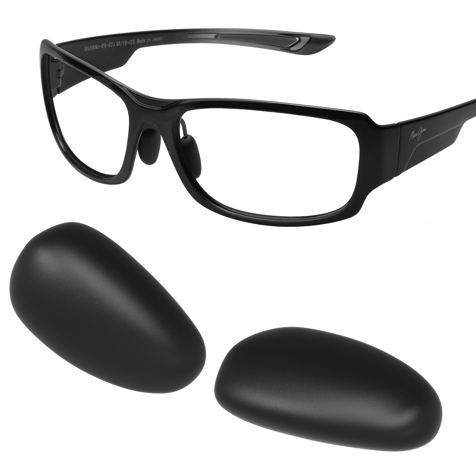 MRYOK Replacement Nose Pads for Maui Jim Big Wave MJ4404 Sunglasses ...