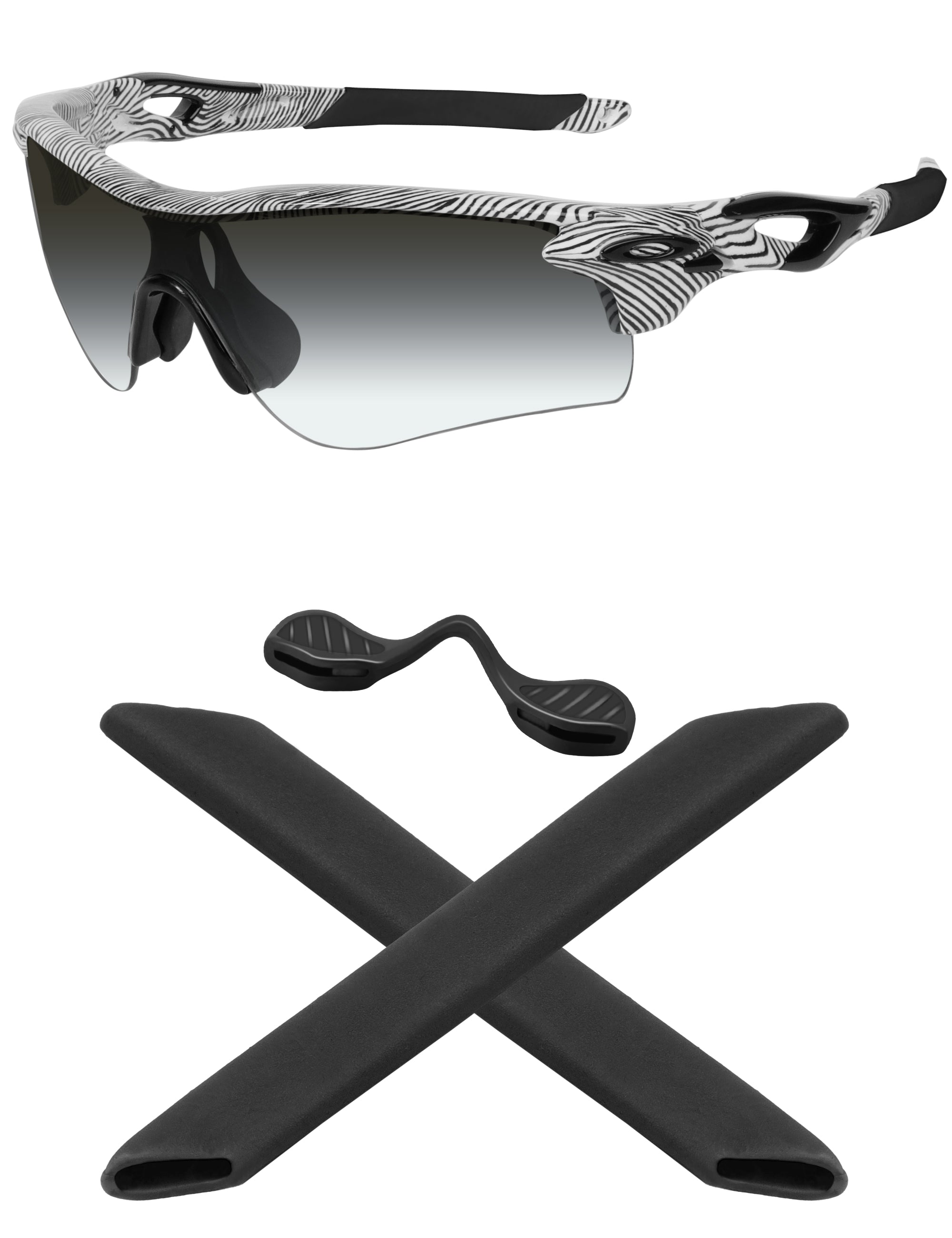 MRYOK Replacement Rubber Kits for Oakley RadarLock Path Vented ...