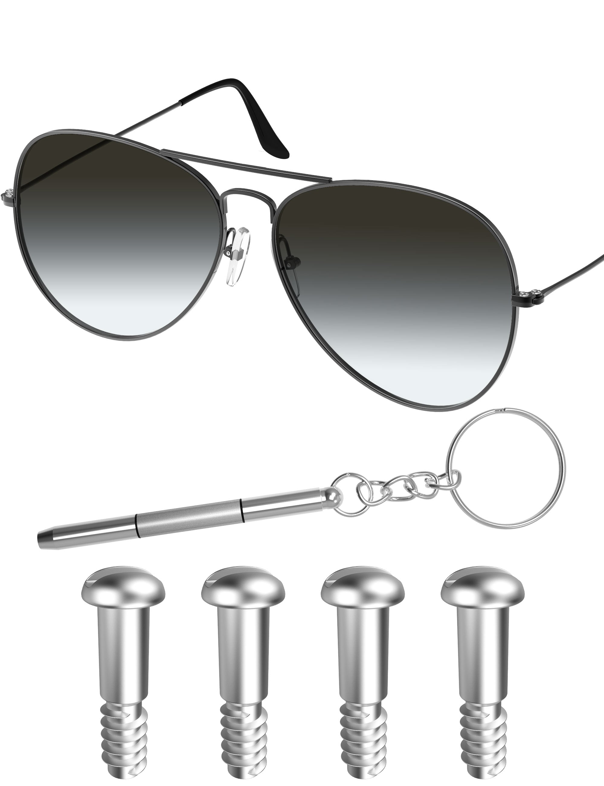 MRYOK Replacement Screws / Spare parts for Prada SPS 52W 0PS 52WS-61 ...