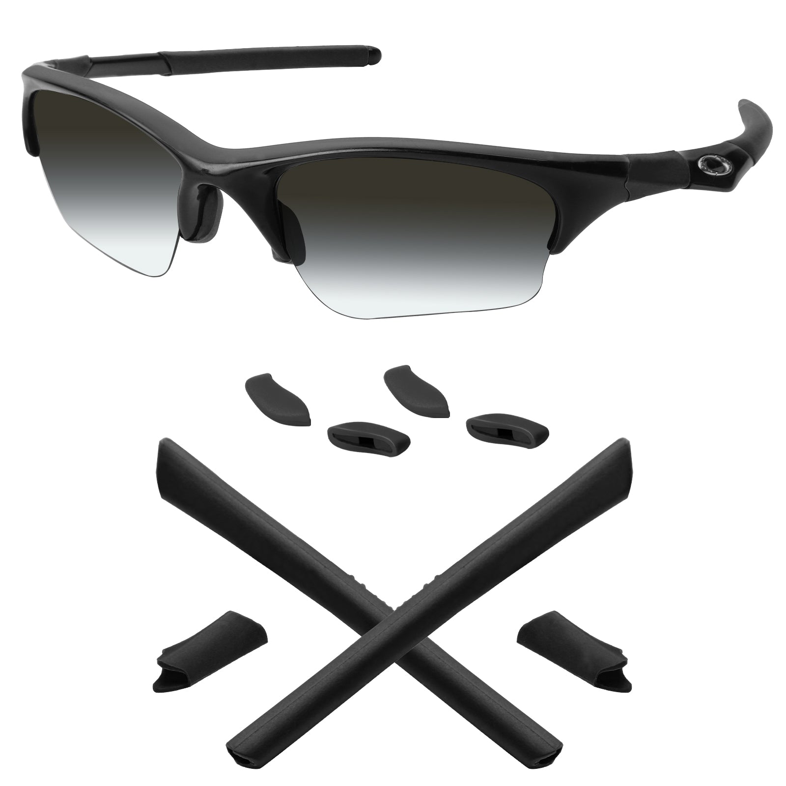 MRYOK Replacement Rubber Kits for Oakley Half Jacket XLJ Vented 63mm ...