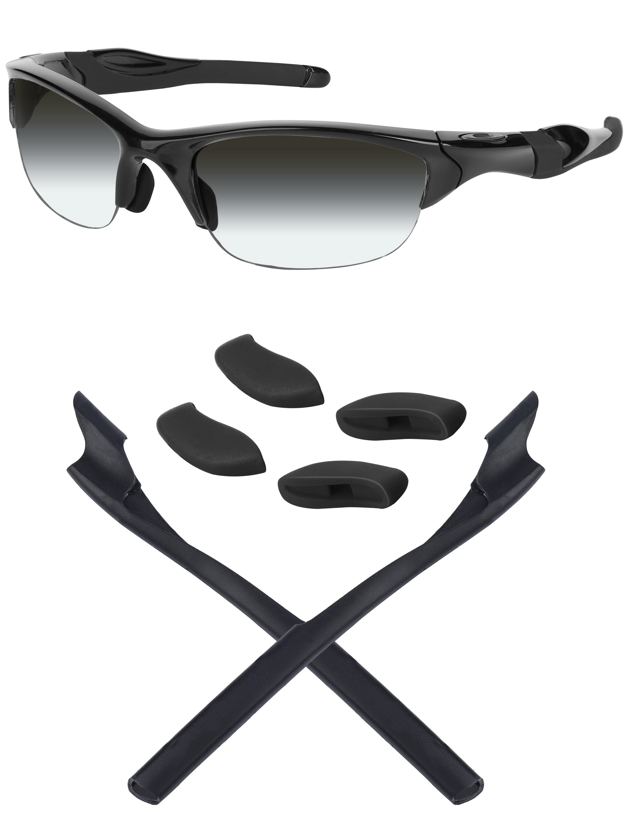 MRYOK Replacement Rubber Kits for Oakley Half Jacket 2.0 XL Asian Fit ...