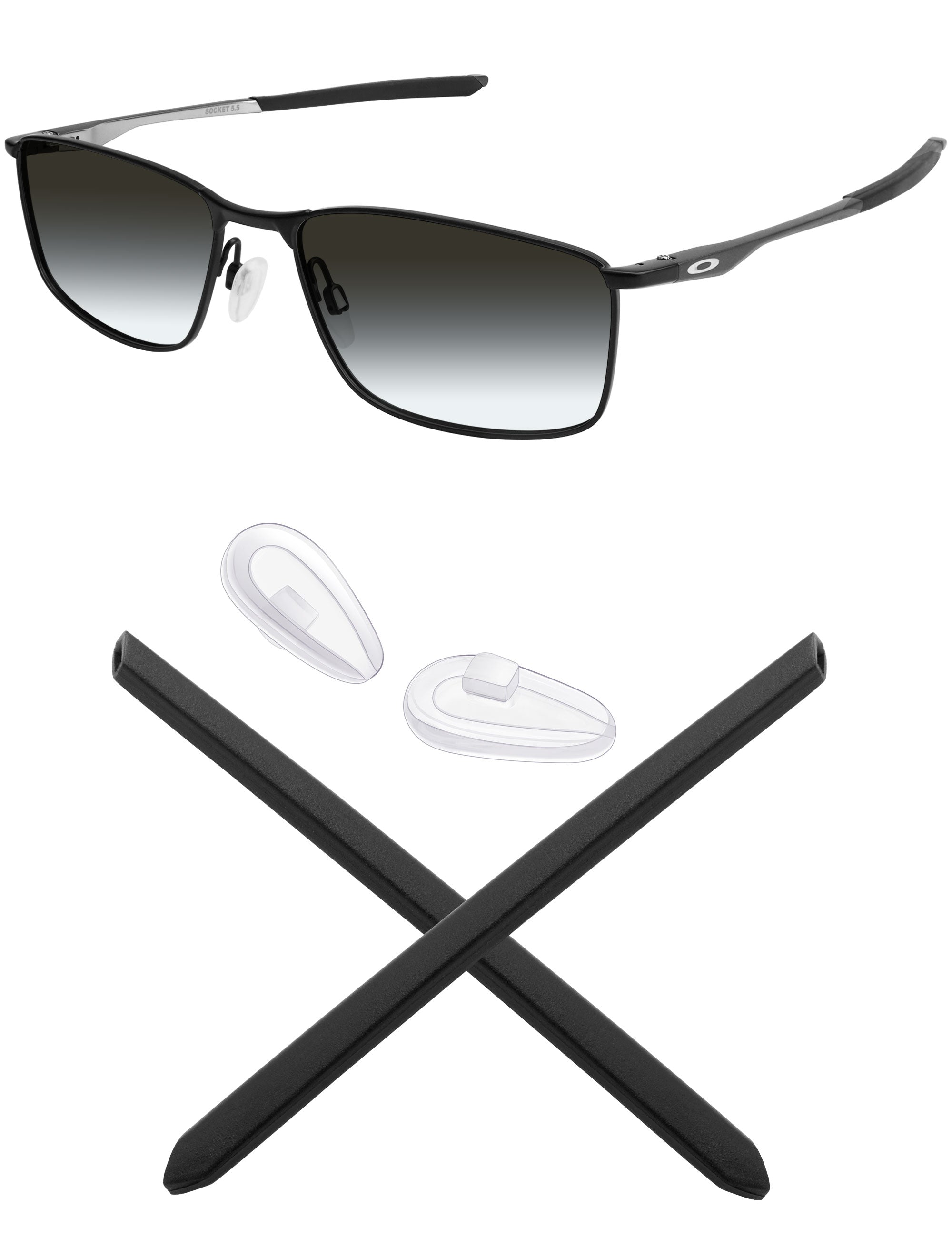 MRYOK Replacement Rubber Kits for Oakley Socket 5.0 OX3217 57mm ...