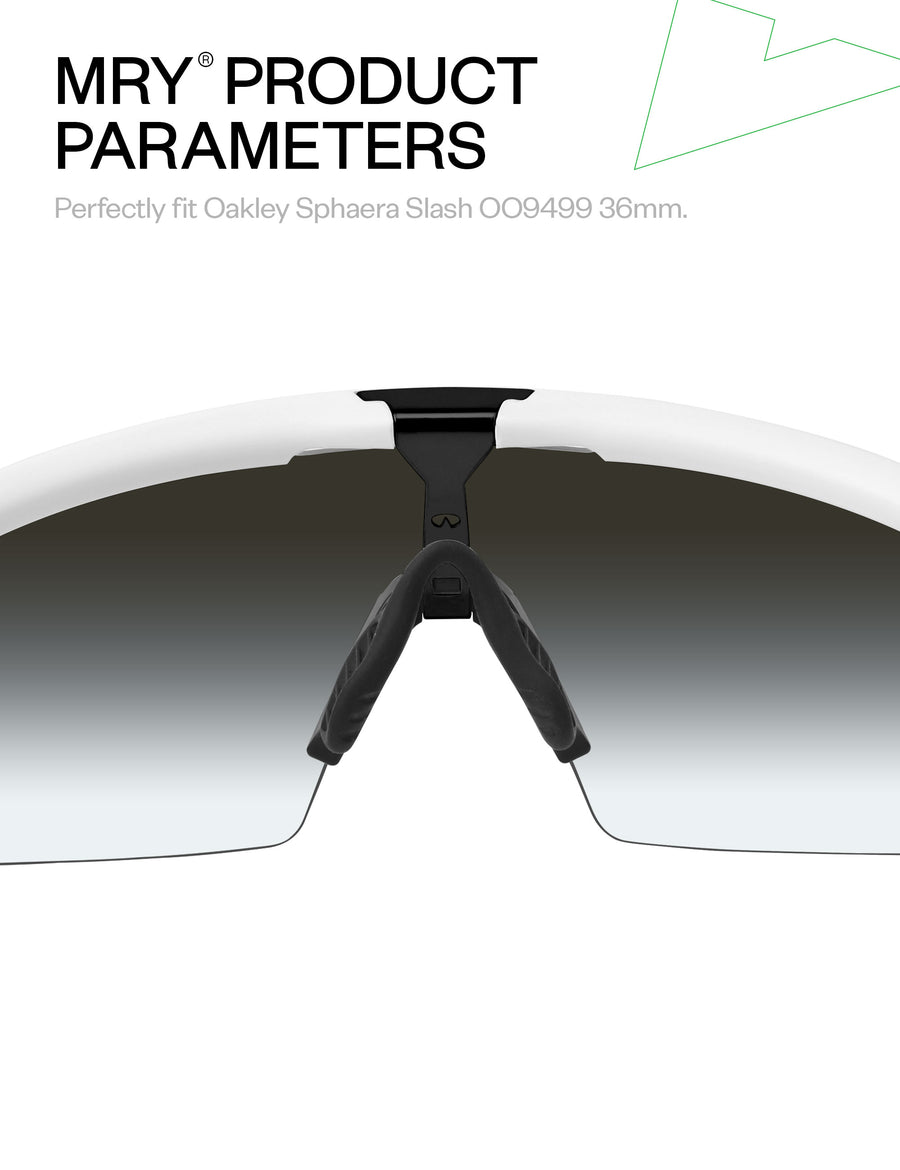 MRYOK Replacement Metal Wicket for Oakley Sphaera Slash OO9499 36mm ...